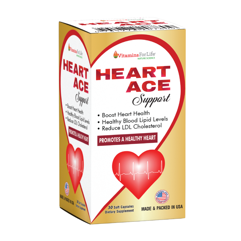 HEART ACE Support - Hỗ trợ giảm cholesterol máu, tốt cho tim mạch ...